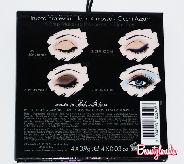 BeautyLandia RecensioniDiMakeUpEnonSolo: AQUOLINA MAKE UP - Palette ...
