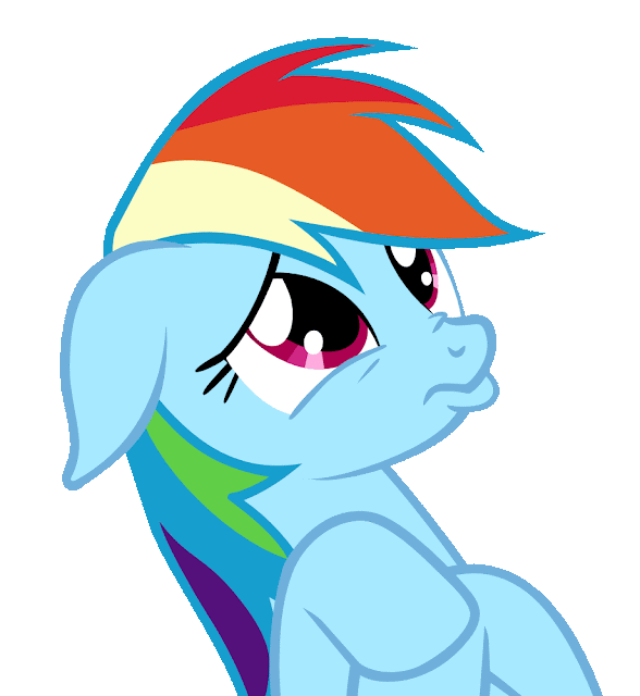 My Little Pony: GIFs animados de Rainbow Dash en My Little Pony