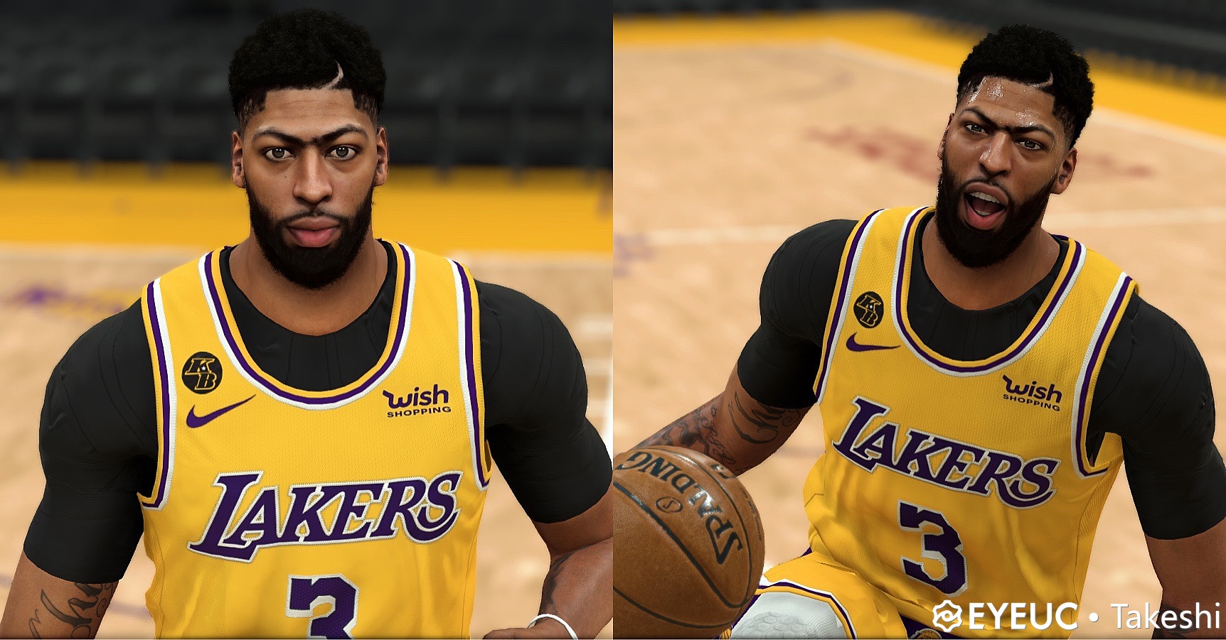 NBA 2K22 Cyberface Updates Current Look Pack V1.0 by Takeshi