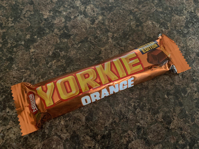FOODSTUFF FINDS: Yorkie Orange Chocolate Bar (B&M) By @SpectreUK