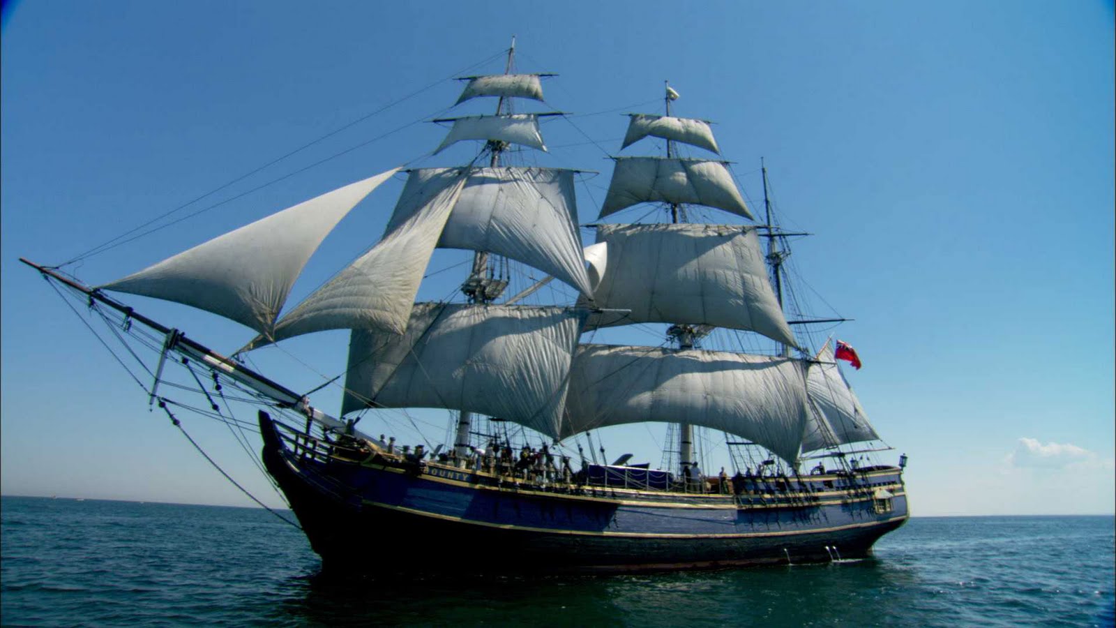 HMS Bounty-the Mutiny Ship