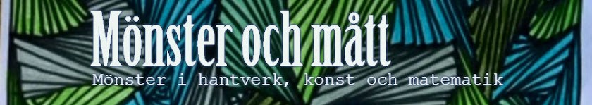 Mönster och mått: Virka en munk