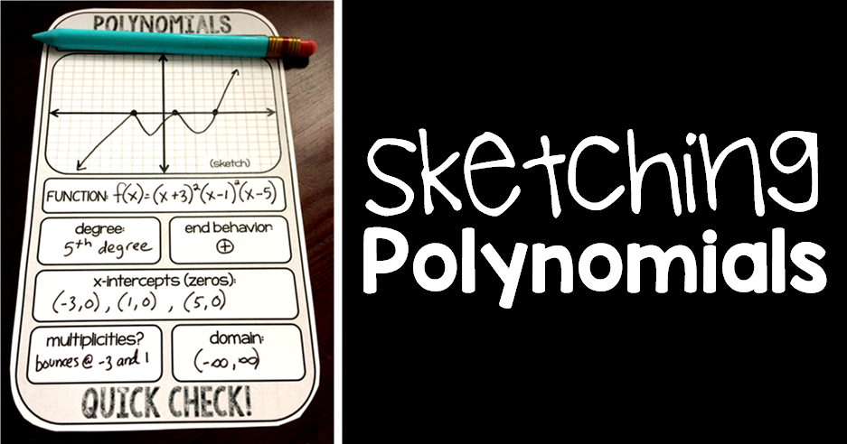 Scaffolded Math and Science: Teaching Polynomial Sketching Scaffolded Math and Science: Teaching Polynomial Sketching