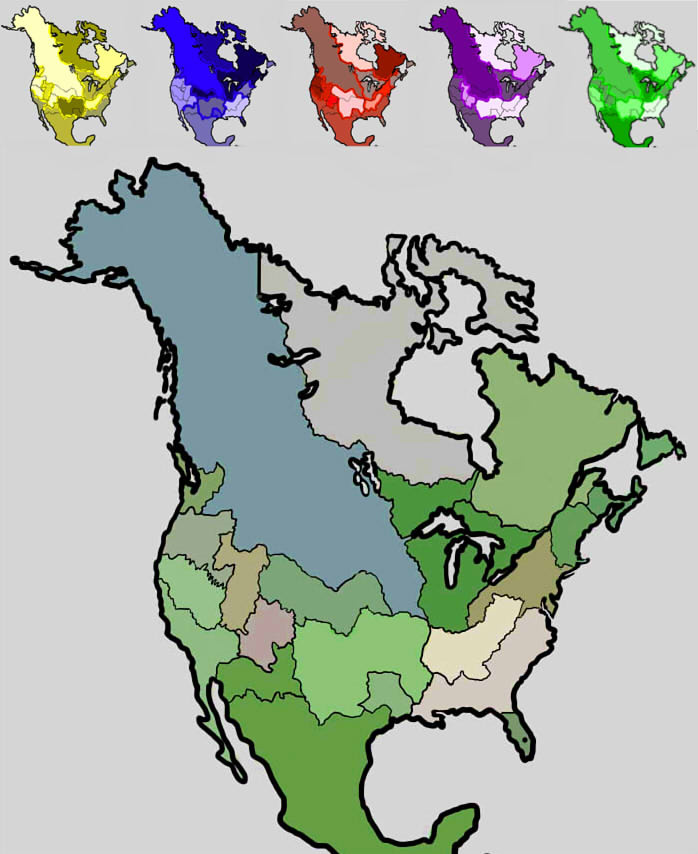 Alternate History Weekly Update: American Nation-States