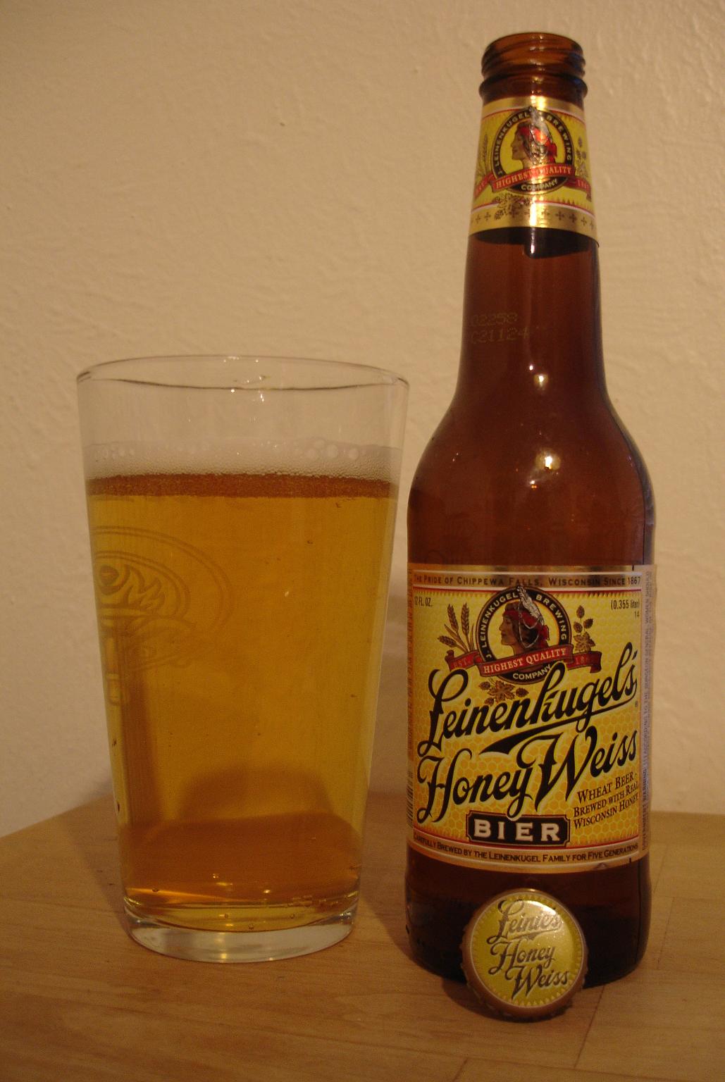Jim's Beer Blog: Leinenkugel's Honey Weiss