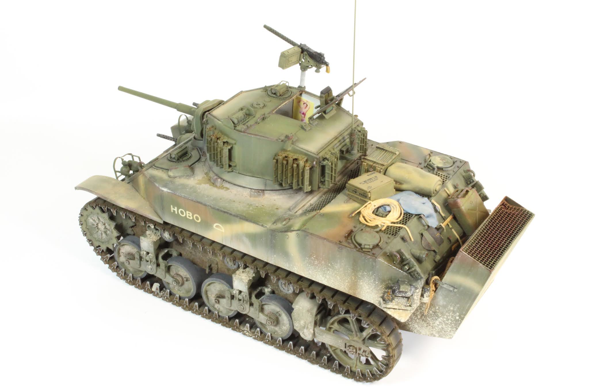 WAR MACHINES: M5A1 USMC (Roi-Namur 1944)