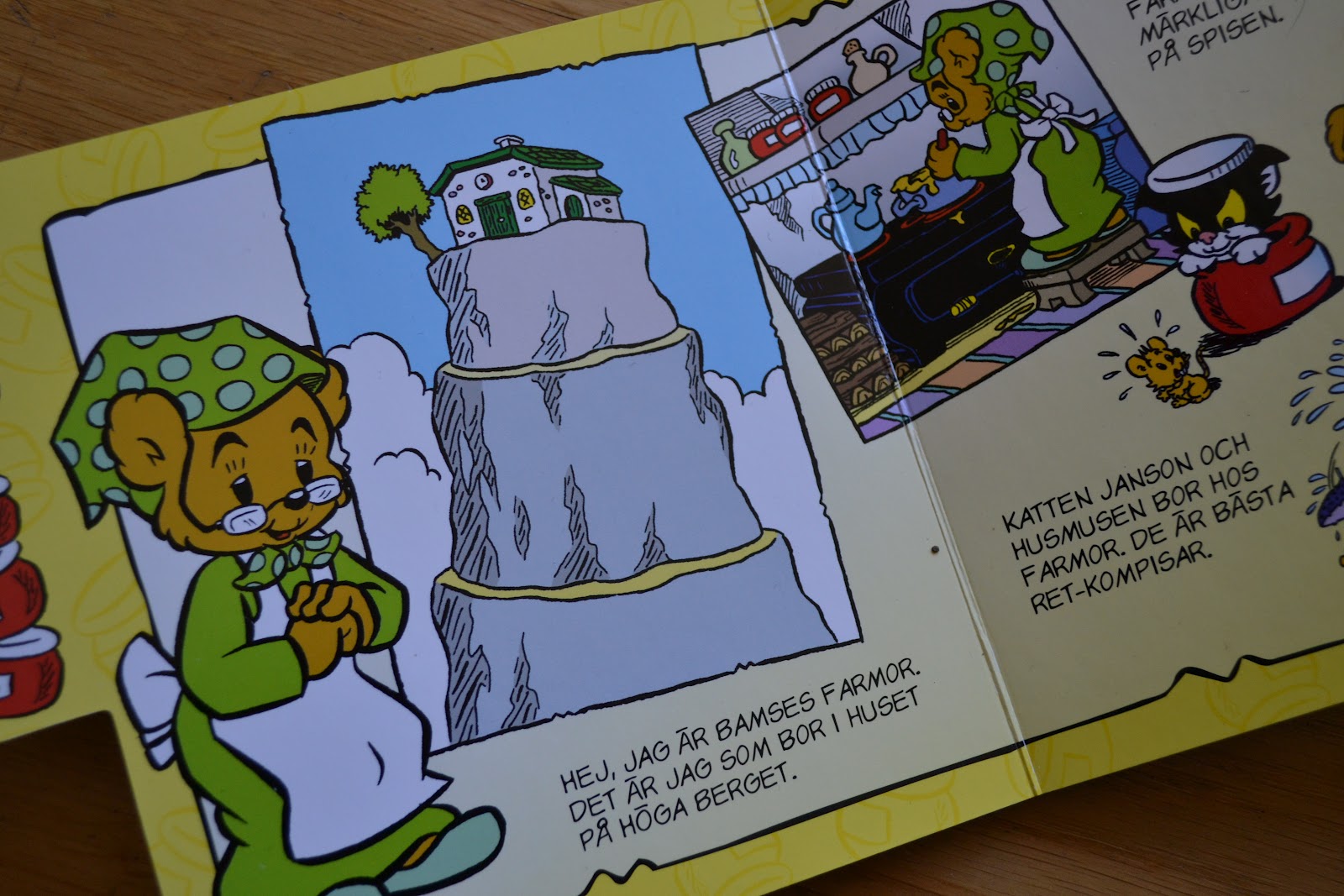 Avancera: Jag läste lite Bamse...