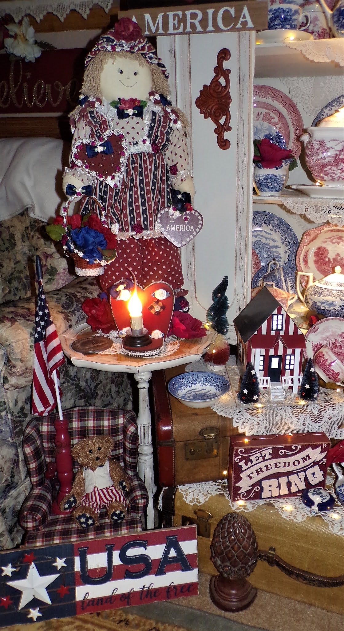 DEBBIE-DABBLE BLOG: Labor Day Front Porch and Yard and Another ...