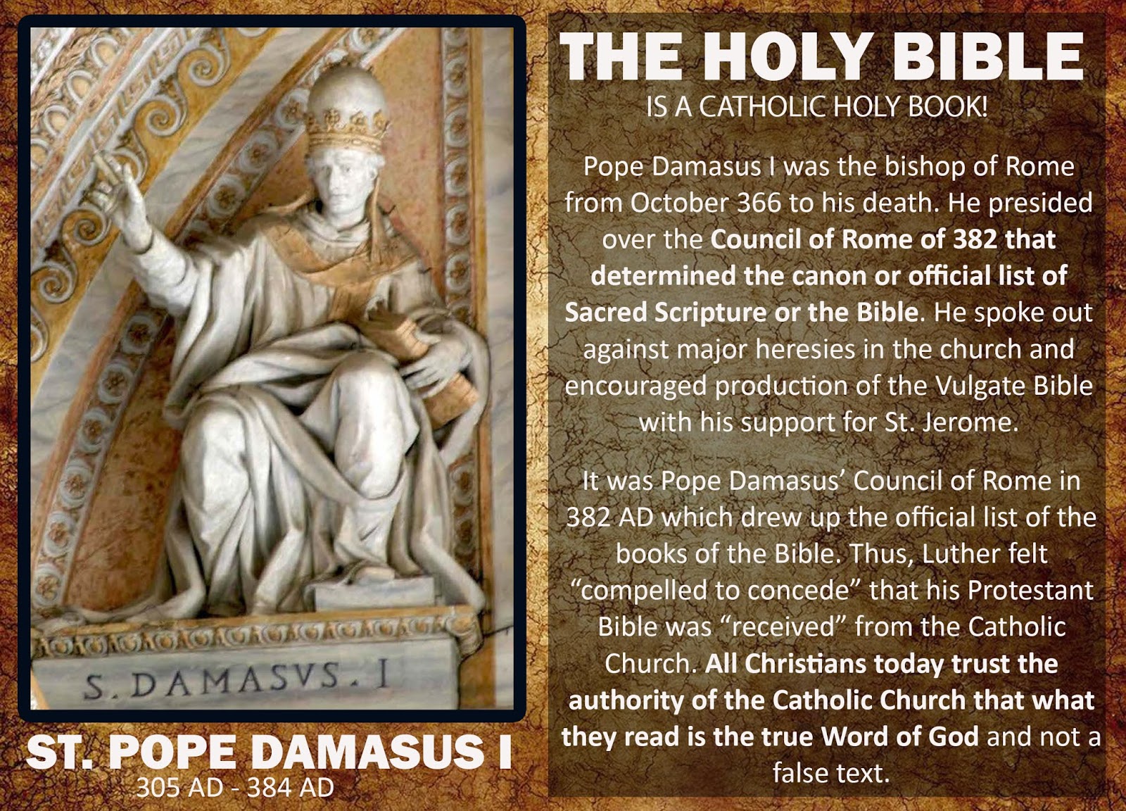 Ang IGLESIA NI CRISTO: ANG BIBLIA: BANAL NA AKLAT NG IGLESIA KATOLIKA!