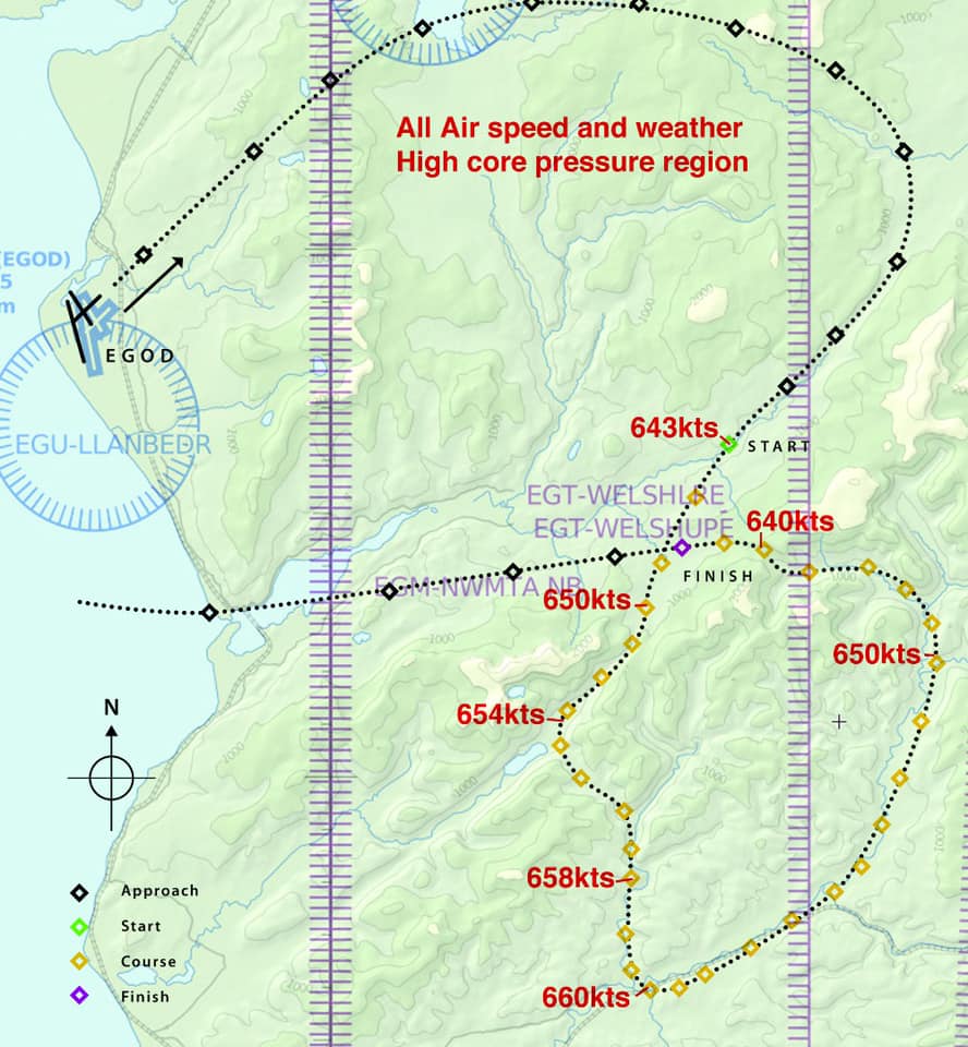 Der Flugsektor: Wales - Mach Loop - mehr Informationen