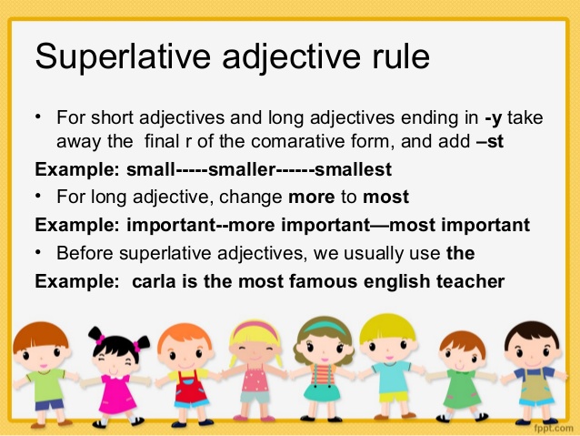 Comparative Adjectives Rules