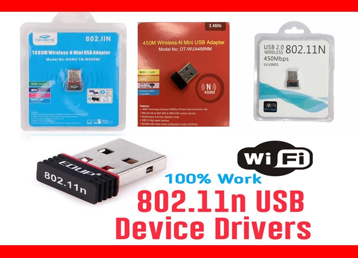 802.11n USB 2.0 Wireless Driver Download Free