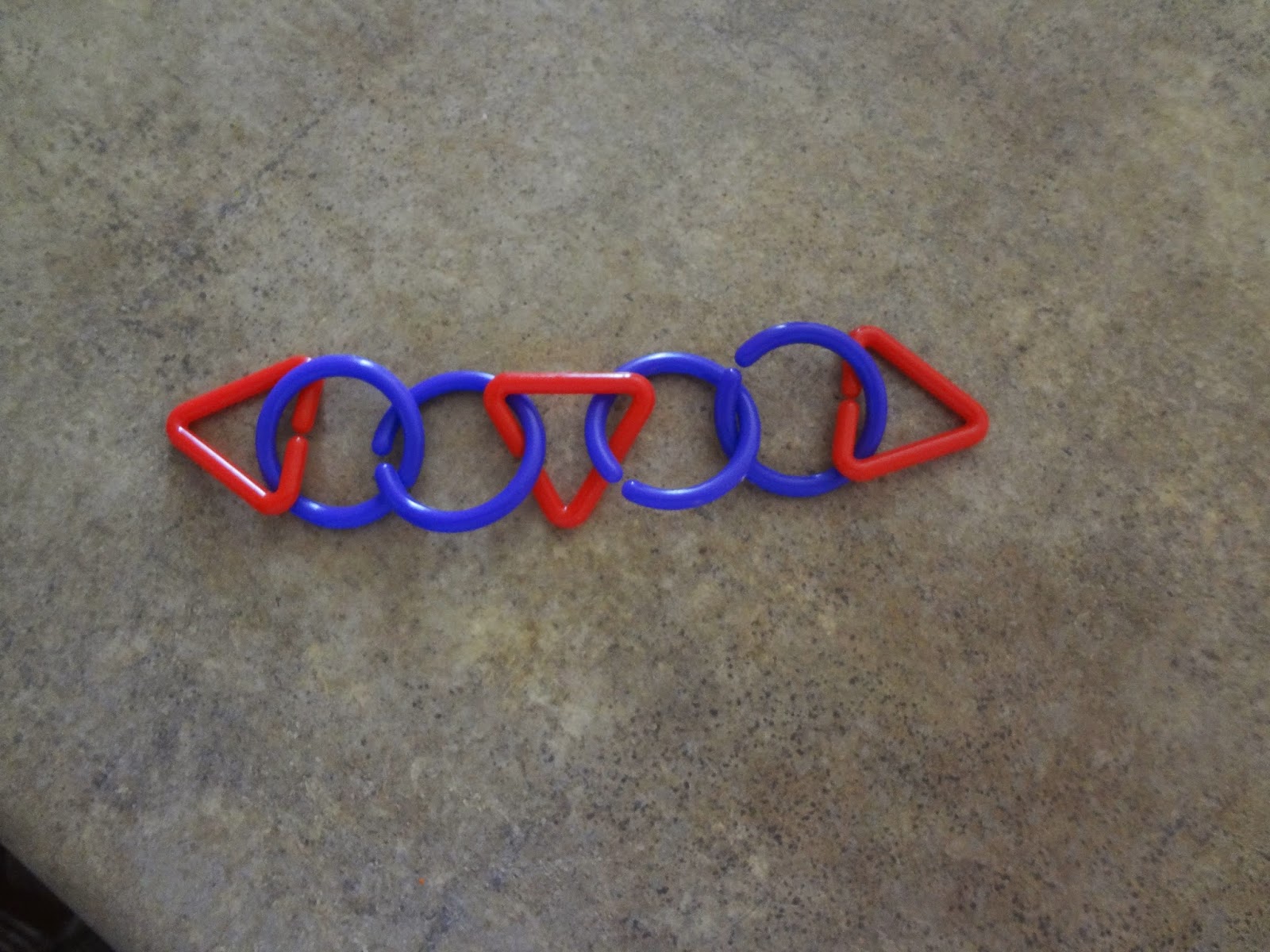 Time for Play: Linky Shapes from the Dollar Tree