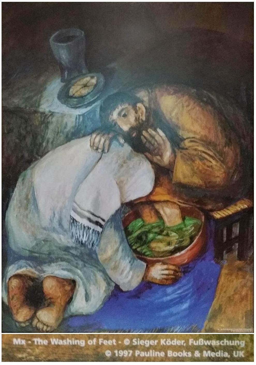 Welcome: Art - The Washing of Feet ~ by Sieger Koder