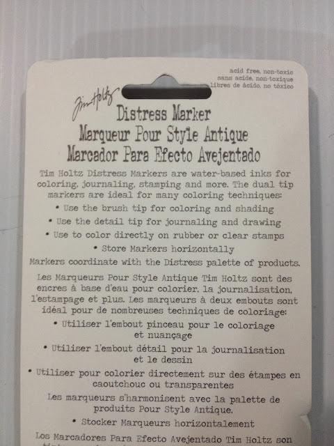 Watercolor Marker Review: Distress Markers