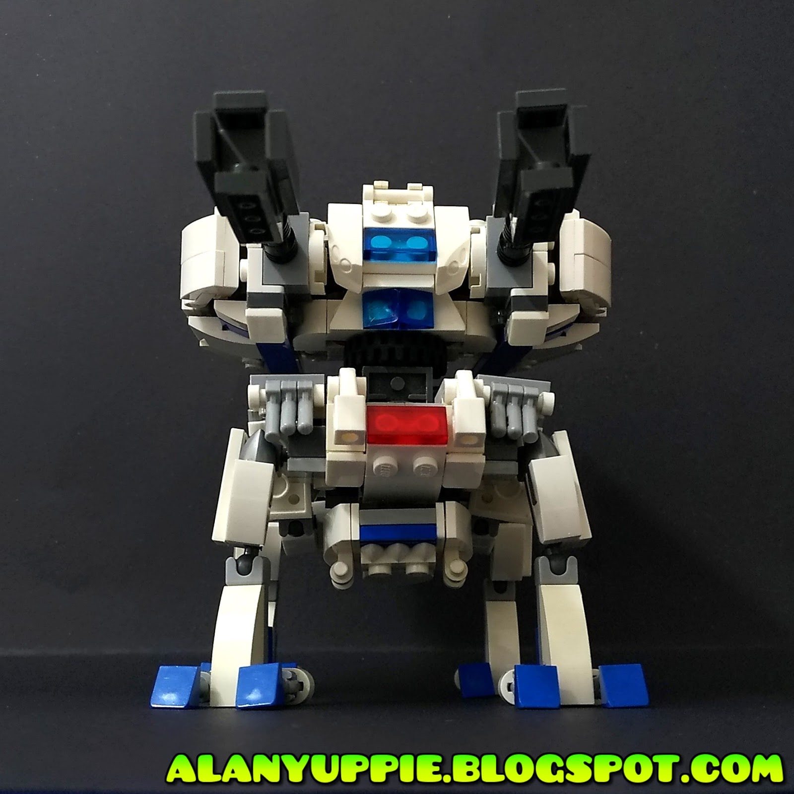 Alanyuppie's LEGO Transformers: LEGO Tankhead Mecha with a twist