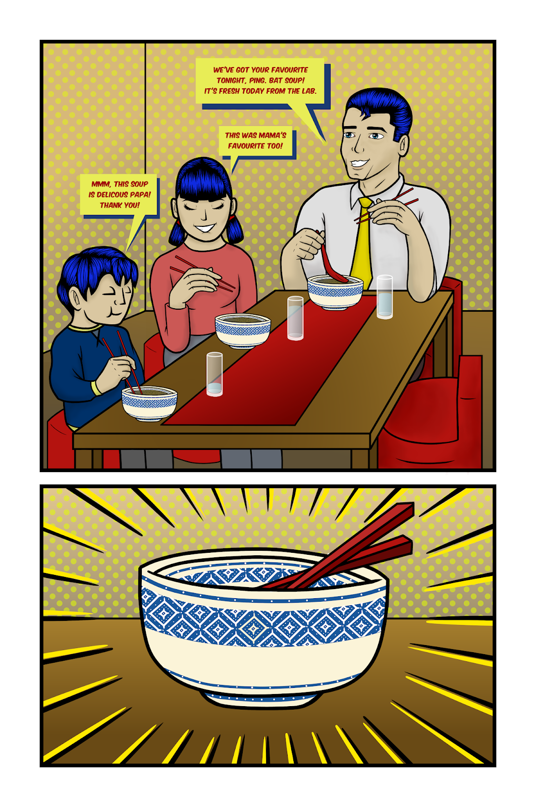 Completed Narrative Comic Pages: