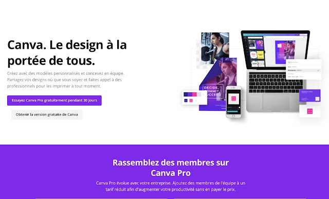 Des dossiers déco bien présentés avec CANVA