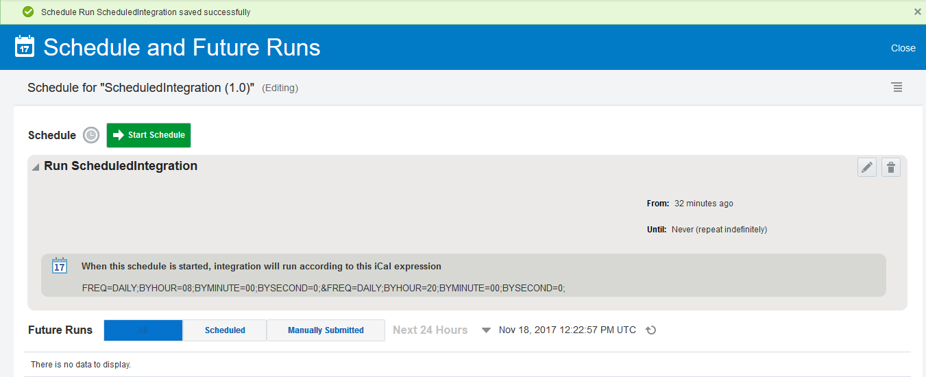 Scheduled Integration in Oracle Integration Cloud Service - TechSupper