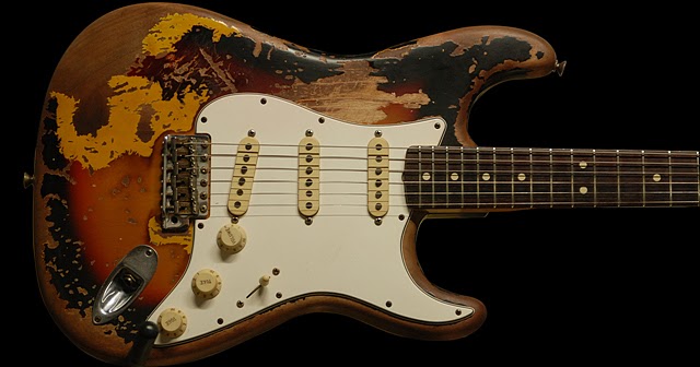L E N N Y: Fender 63 Strat Hiram Bullock Concept Body Relic ( Refinish ...