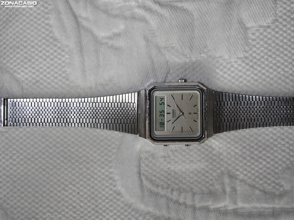 Zona Casio: Casio AT-550: el reloj táctil y ana-digi, cuando los ...
