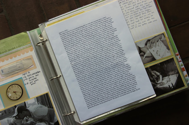 Crafting With Heart: Documenting Your Babies