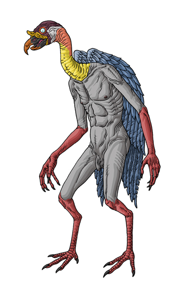 yog-blogsoth: VULTURE MAN