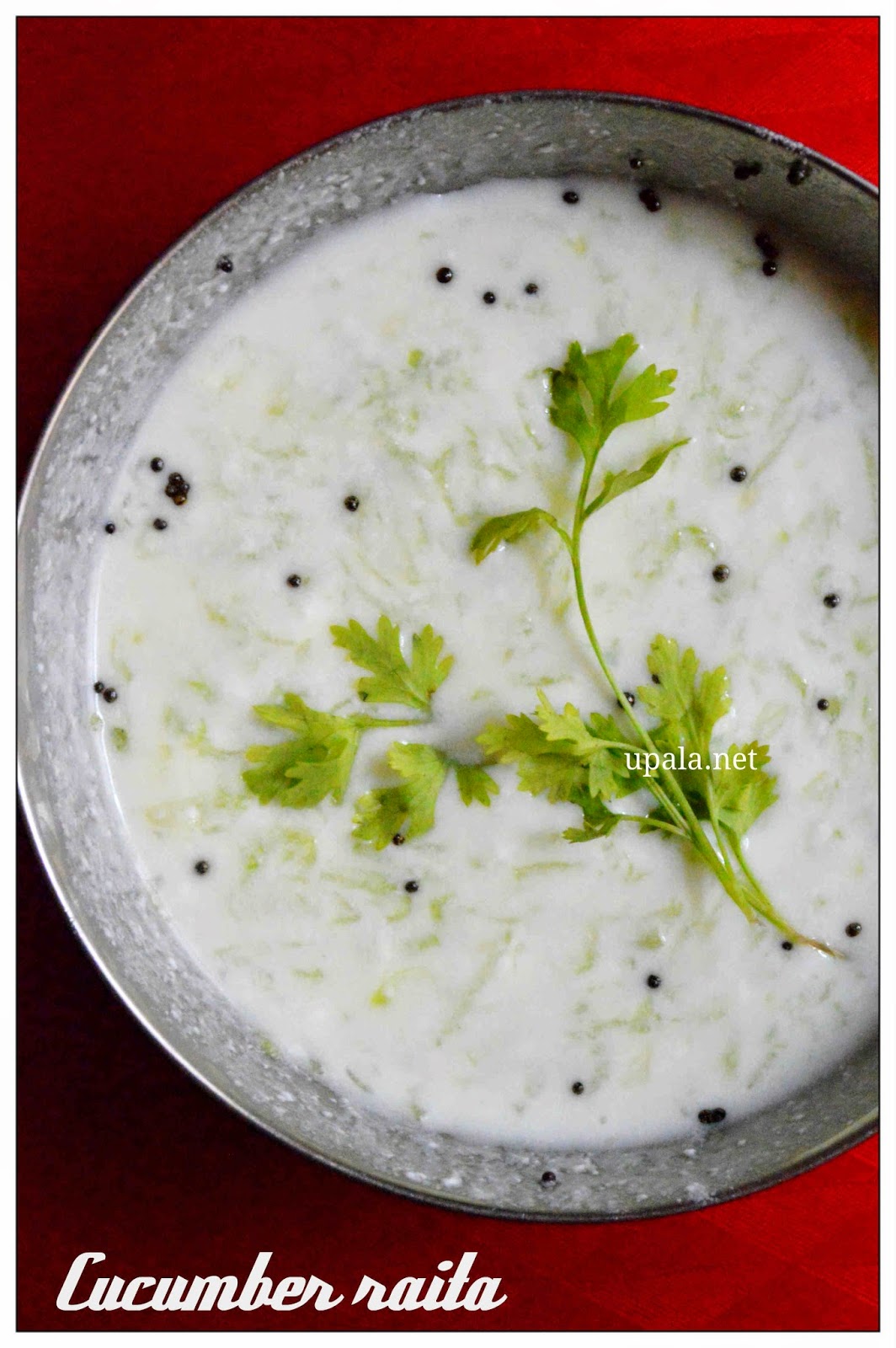 Upala: Cucumber raita
