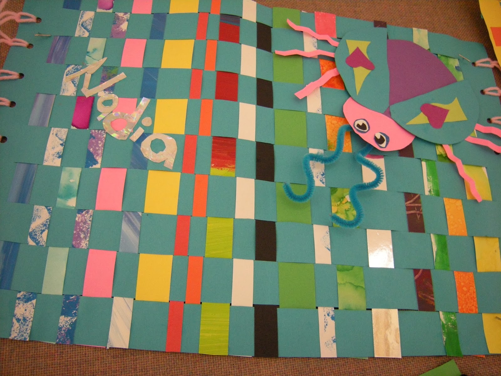 Artolazzi: Bug on a Rug Weaving