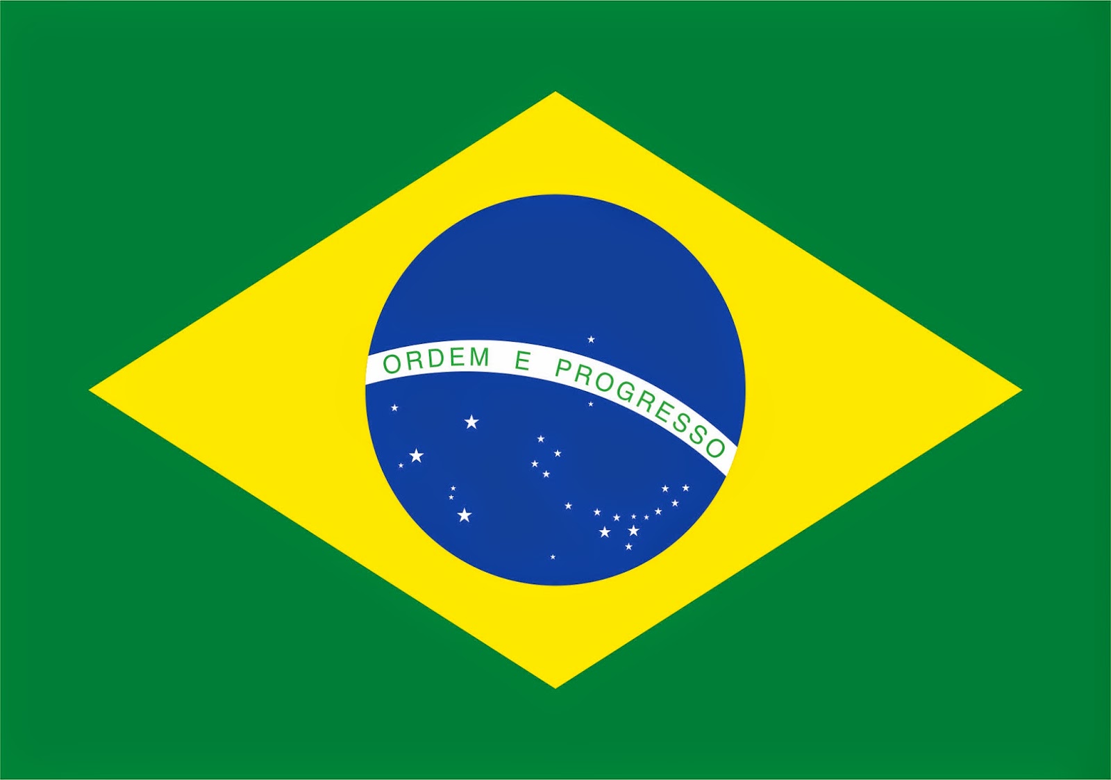 Flag of Brazil Design Vector New - Bendera Brasil Desain Vektor Terbaru ...