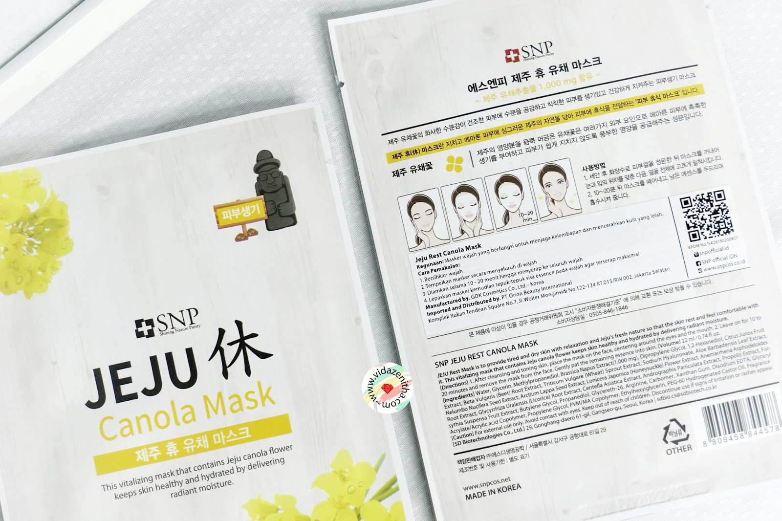 REVIEW SNP JEJU MASK ((ALL VARIANT)) - VIDA ZENITHA