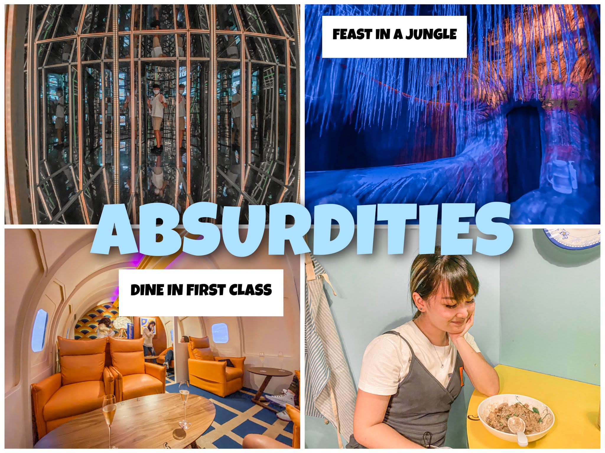 Interactive Dining Experience @ Absurdities Food Review - Faithfullyours