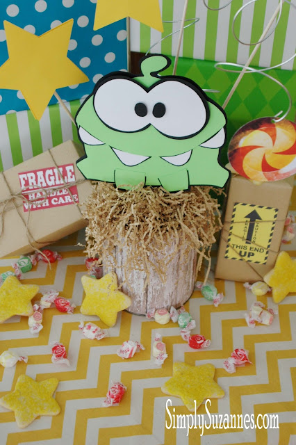 Simply Suzannes At Home Cut The Rope Om Nom Birthday Part 2 ~ Food Desserts And Favors