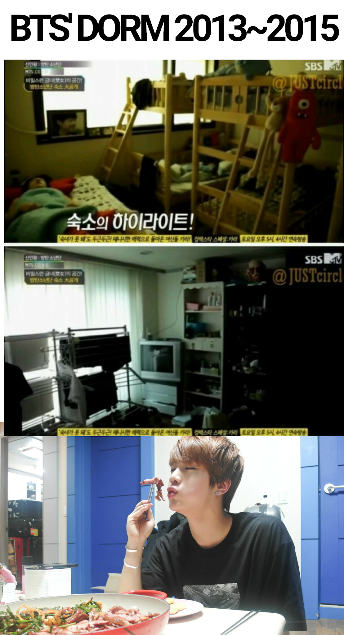 ModaychismesKpop: BTS ' dorms and stories about the dorms // Los ...
