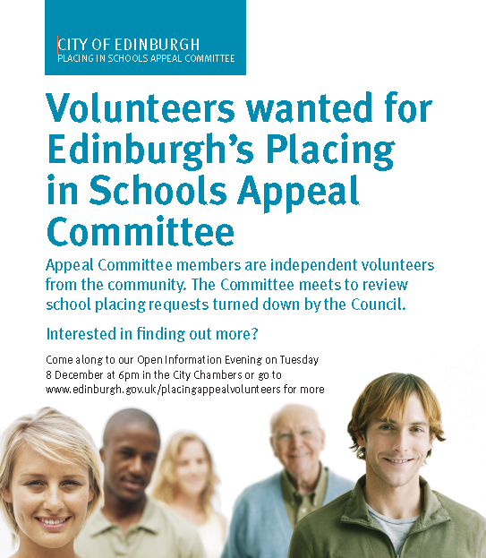 Gracemount High Updates: Appeal Committee Members Wanted