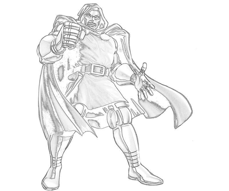Doctor Doom Coloring Pages