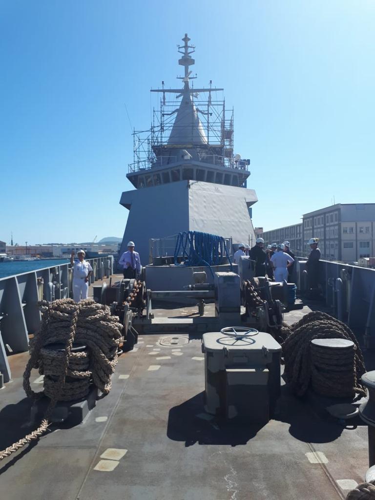 Poder Naval: Continúa el alistamiento del ARA Bouchard para ser ...