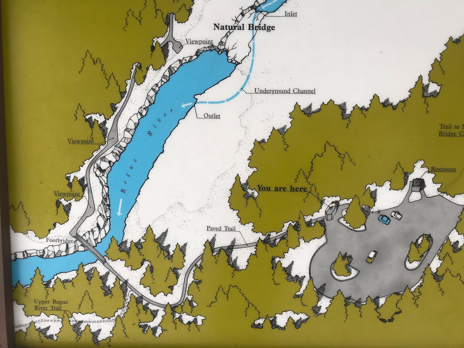 Eric's Hikes: Natural Bridge, Rogue River