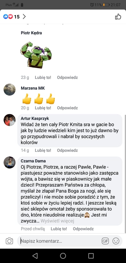 Kim jest Piotr Kmita i z kim jest związany?