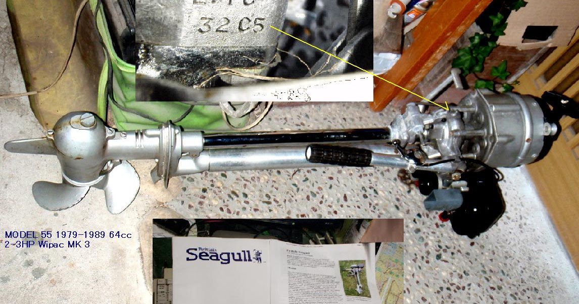 小さな船外機屋さん・Small outboard WorkShop: EFPC BRITISH SEAGULL OUTBOARD ENGINE
