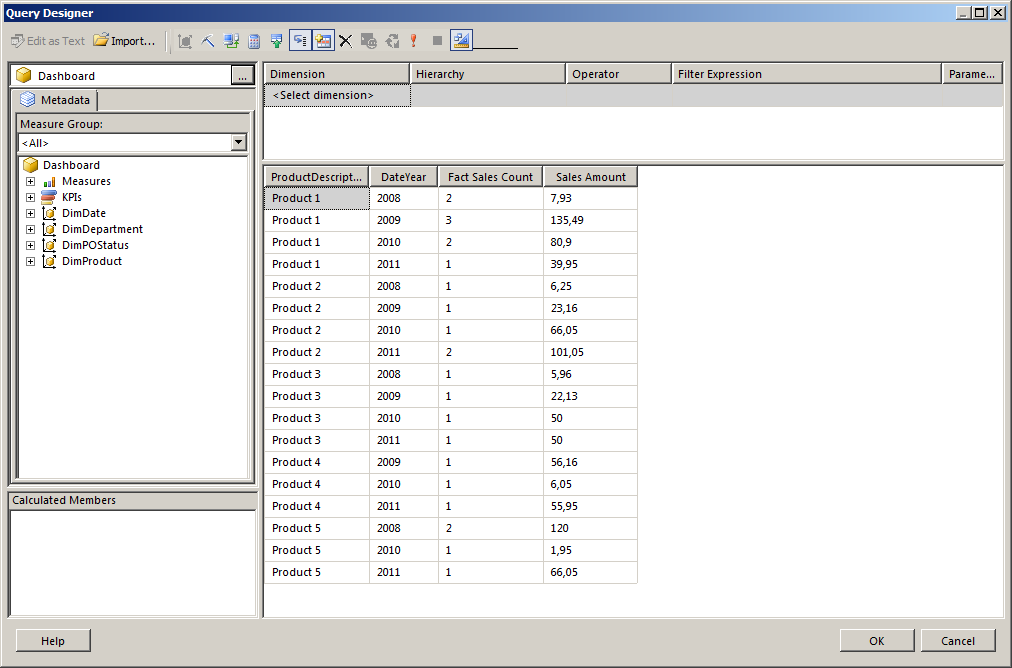 BI Future Blog: SSAS/SSRS : Building a dashboard