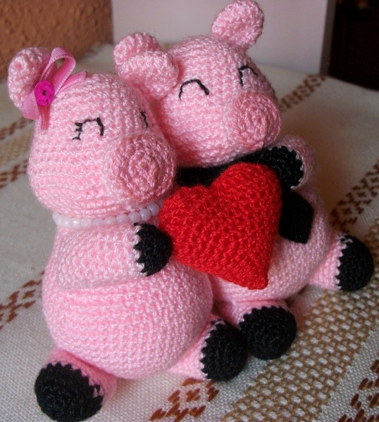 Chanchitos enamorados - Imagui