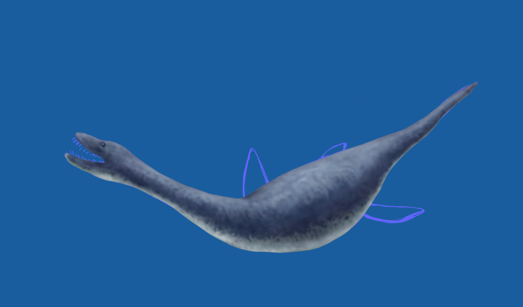 Plesiosaur Illustration