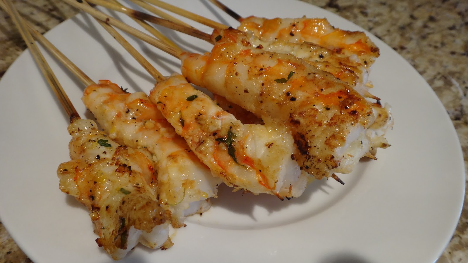 Shrimp Lollipops