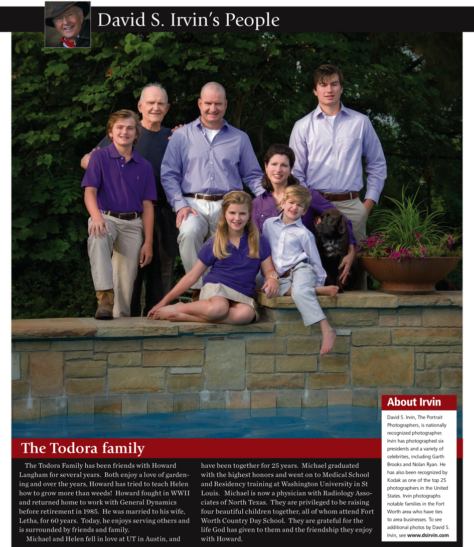 Fort Worth Business Press 2016: The Todora Family