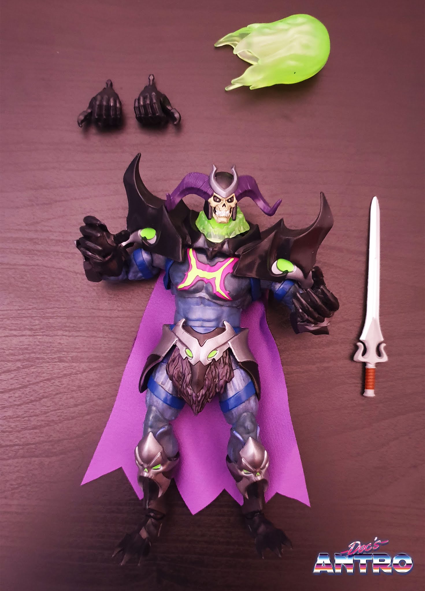 Skelegod, diamo un'occhiata allo "Skeletor che ha il potere" di Masters ...