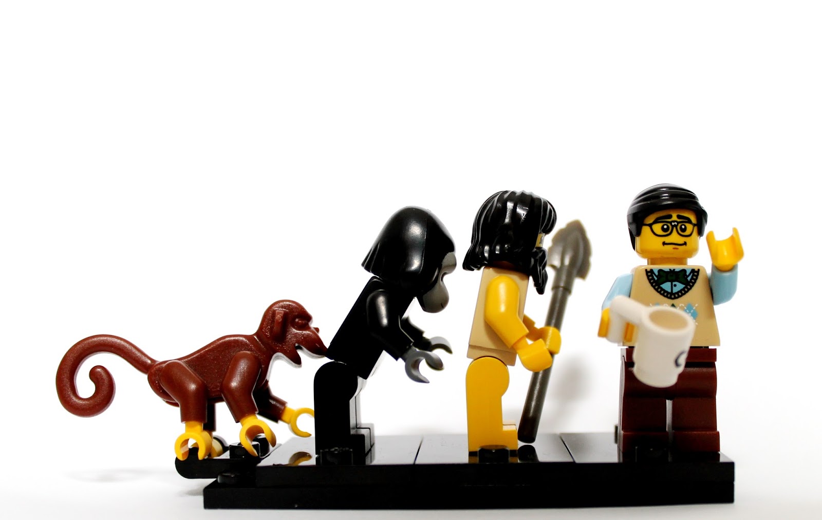 Lego Museums: My Build: Evolution of Man