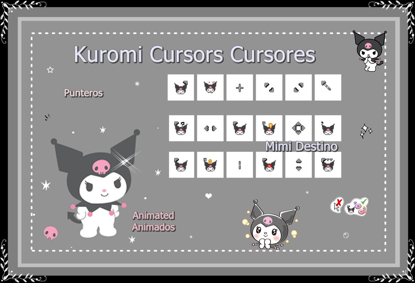 Mimi Destino ♡ : Cursores kawaii / Tiernos / Cute ♡ Cursors ...