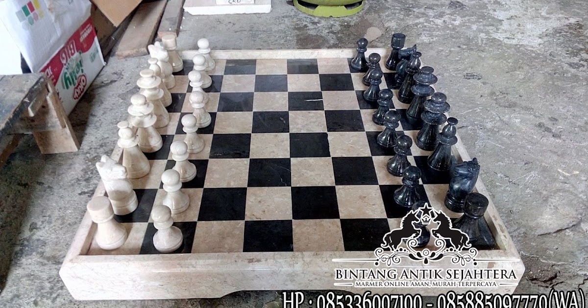 Jual Catur Marmer, Papan Catur Marmer, Harga Catur Marmer - Kerajinan ...