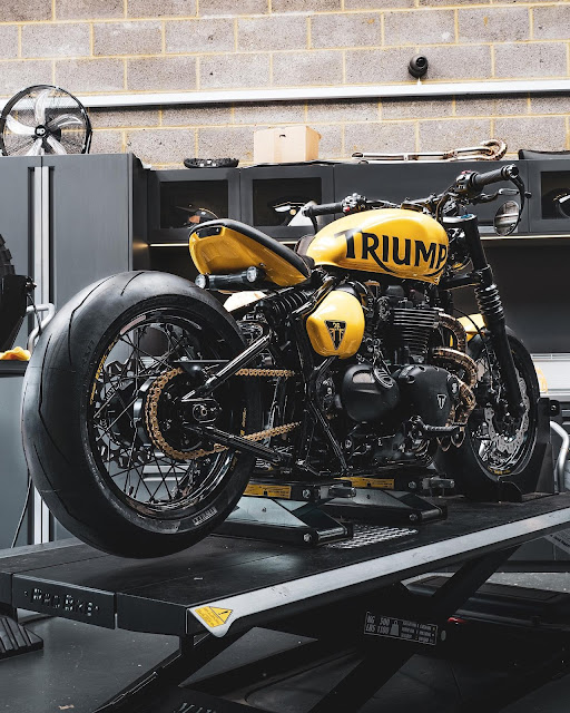Racing Cafè: Triumph Bobber by Thornton Hundred Motorcycles